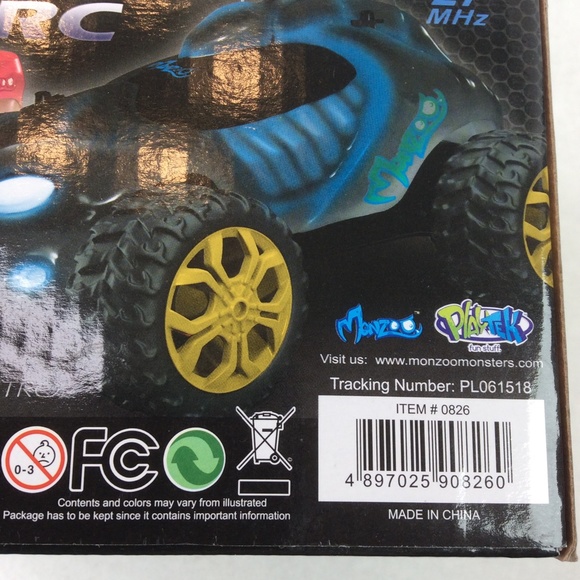 Monzoo | Toys | Monzoo Rc Xvb 27mhz Full Function Remote Control Car ...